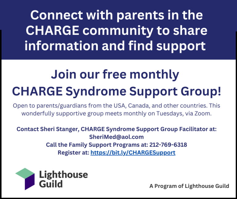 CHARGE Zoom Support Group (1) « Charge Syndrome Foundation
